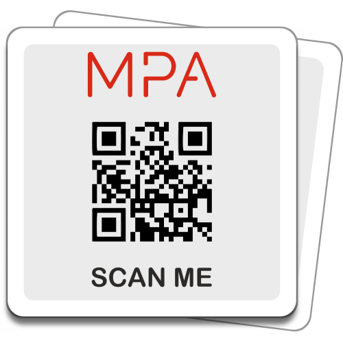 QR Code Stickers - MPA Pro | MPA Pro