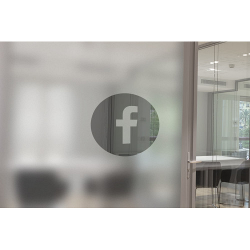 Facebook logo Privacy Window film | MPA Pro
