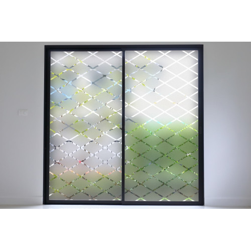 Losange pattern 2 Privacy Window film | MPA Pro